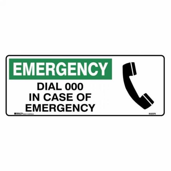 Emergency Info Signs | Alliance Safety