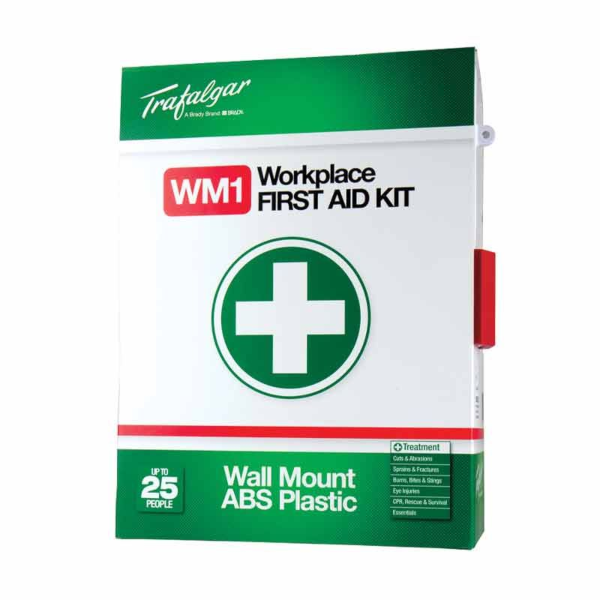 876478 WM1 WORKPLACE FIRST AID KIT WALL MOUNT - METAL CASE | Alliance ...