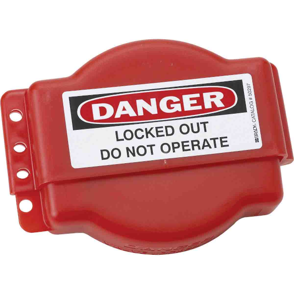 851649 ADJUSTABLE GATE VALVE LOCKOUT LABEL | Alliance Safety
