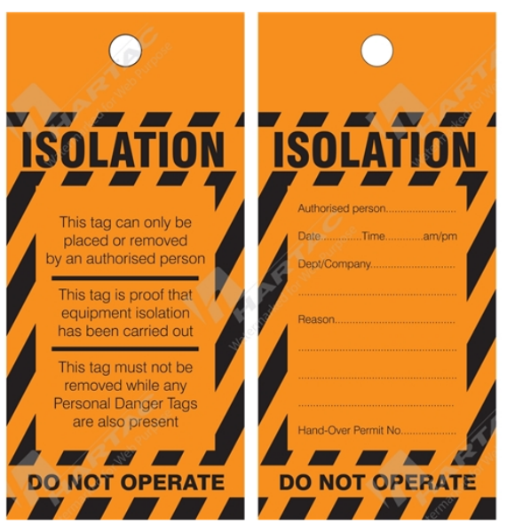 Lockout Tags | Alliance Safety