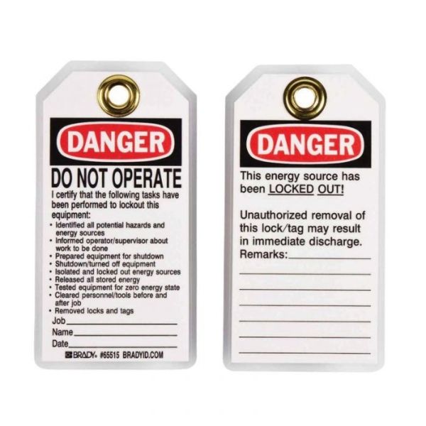 Lockout Tags | Alliance Safety