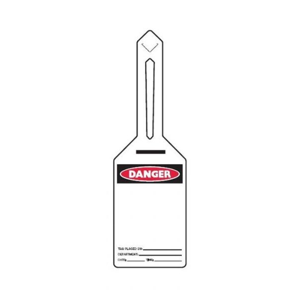 842555 DANGER DO NOT OPERATE TIE-OUT LOCKOUT TAG | Alliance Safety